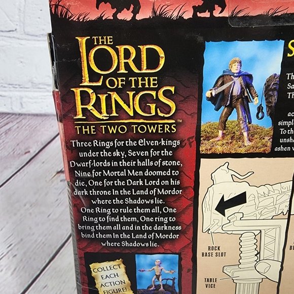 Toybiz | Toys | 202 Toybiz Lord Of The Rings Sam In Mordor With Rope ...